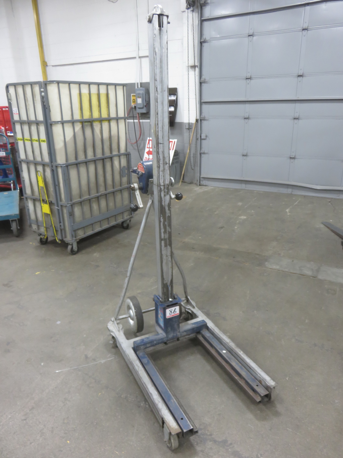 VERMETTE MOD 512, 520LB CAPACITY PORT APPR 6'H CABLE DIE LIFT