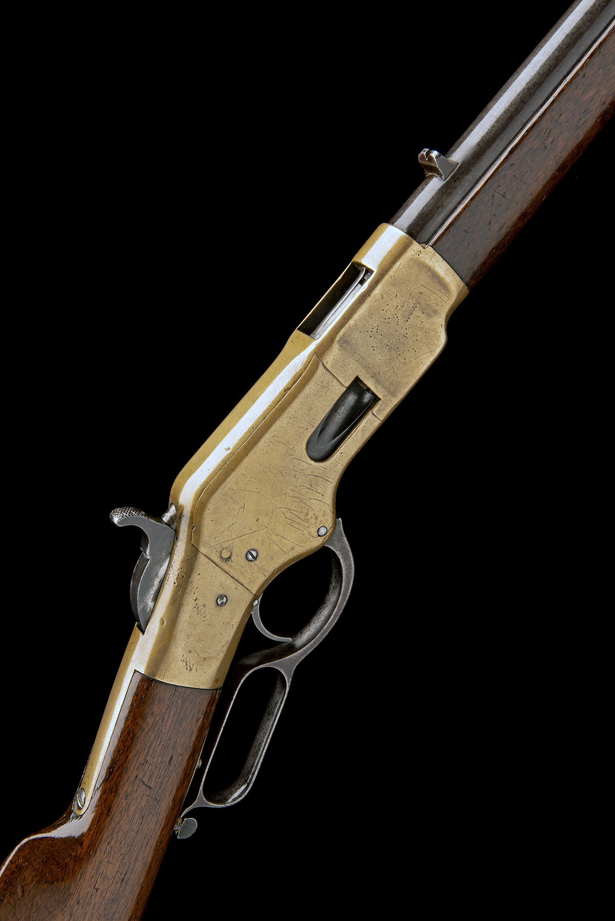 WINCHESTER REPEATING ARMS, USAA .44 (HENRY R/F) LEVER-ACTION REPEATING ...