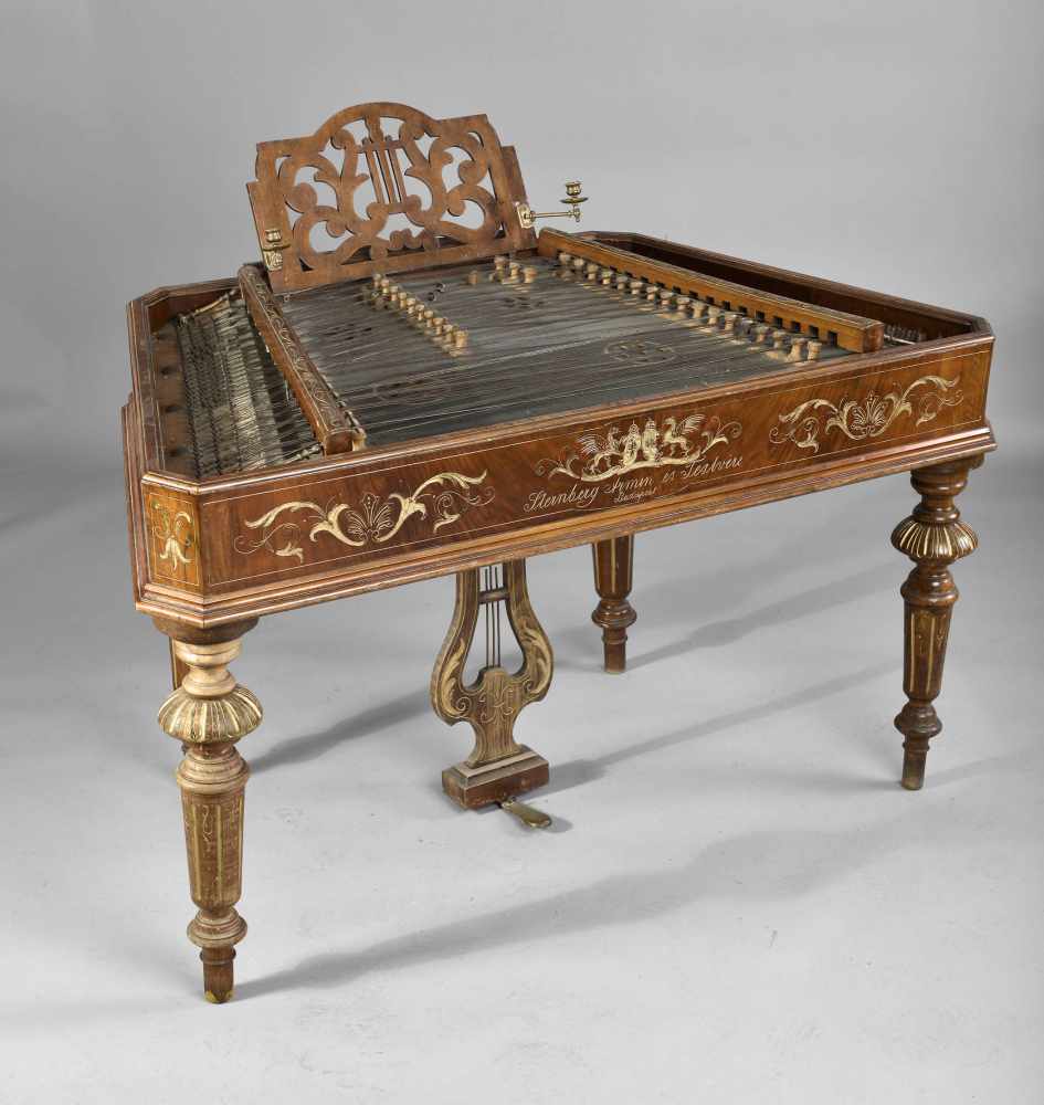 Ungarische Zymbal Hersteller Armin Sternberg, Budapest, um 1880 ...