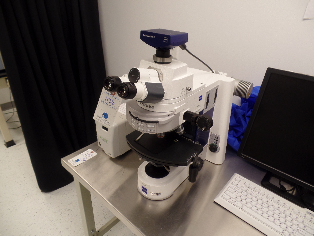Zeiss Axioscope Imager .A2M Microscope (Ser#3533000607) w/ Axiocam # ...