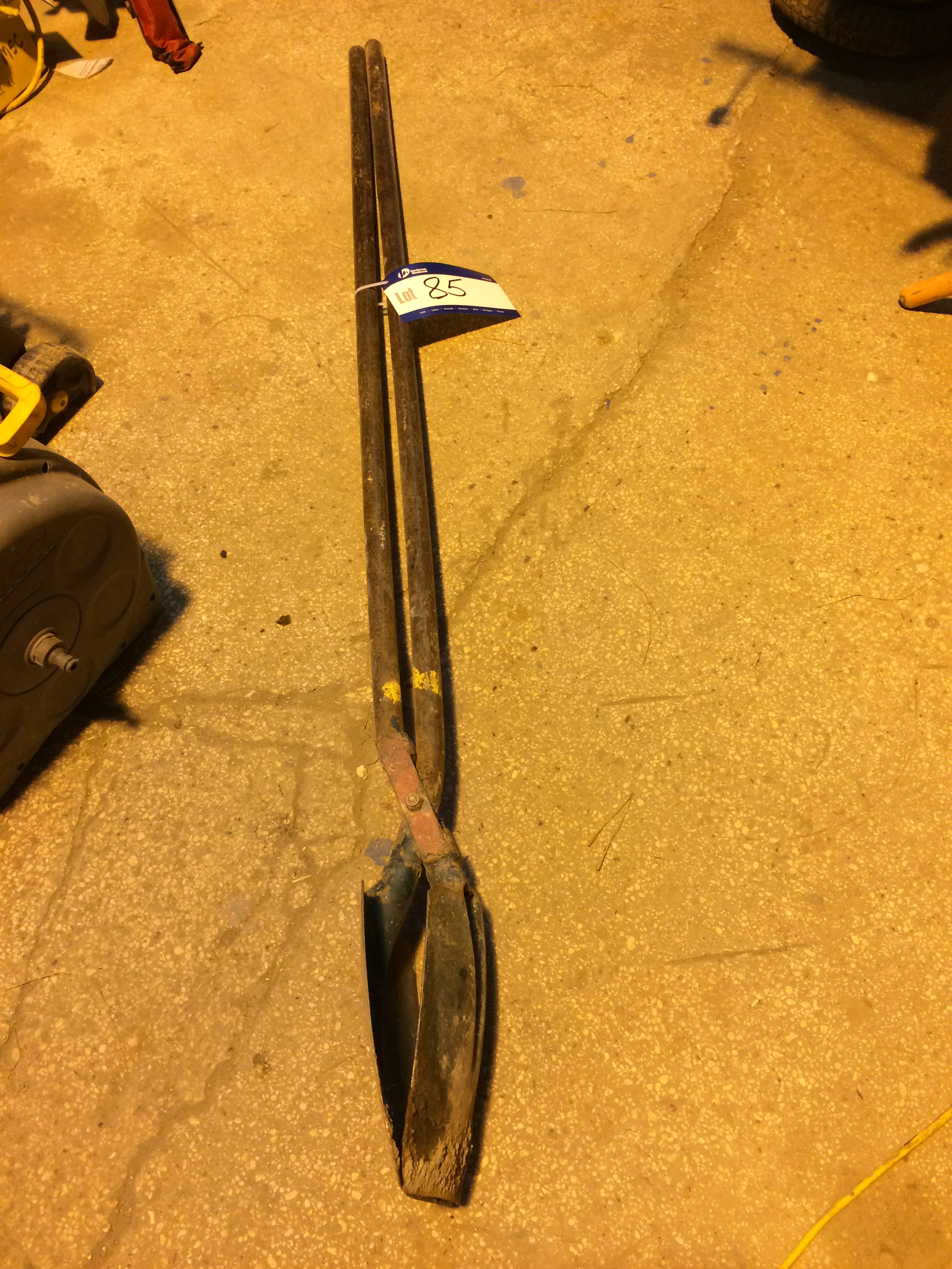 Post Hole Digging Spade