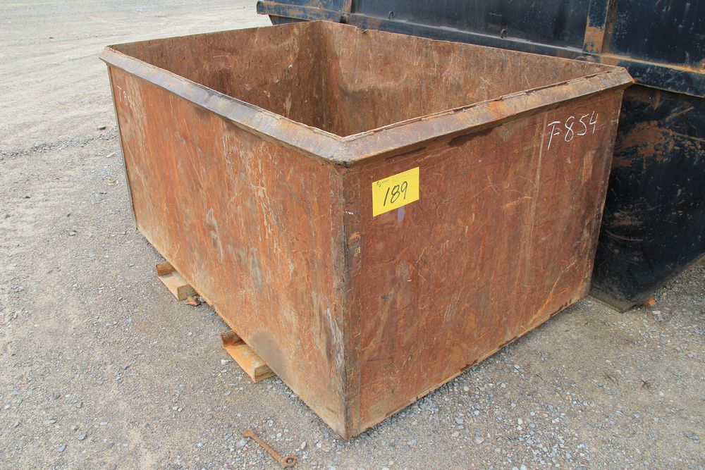 STEEL SCRAP BIN