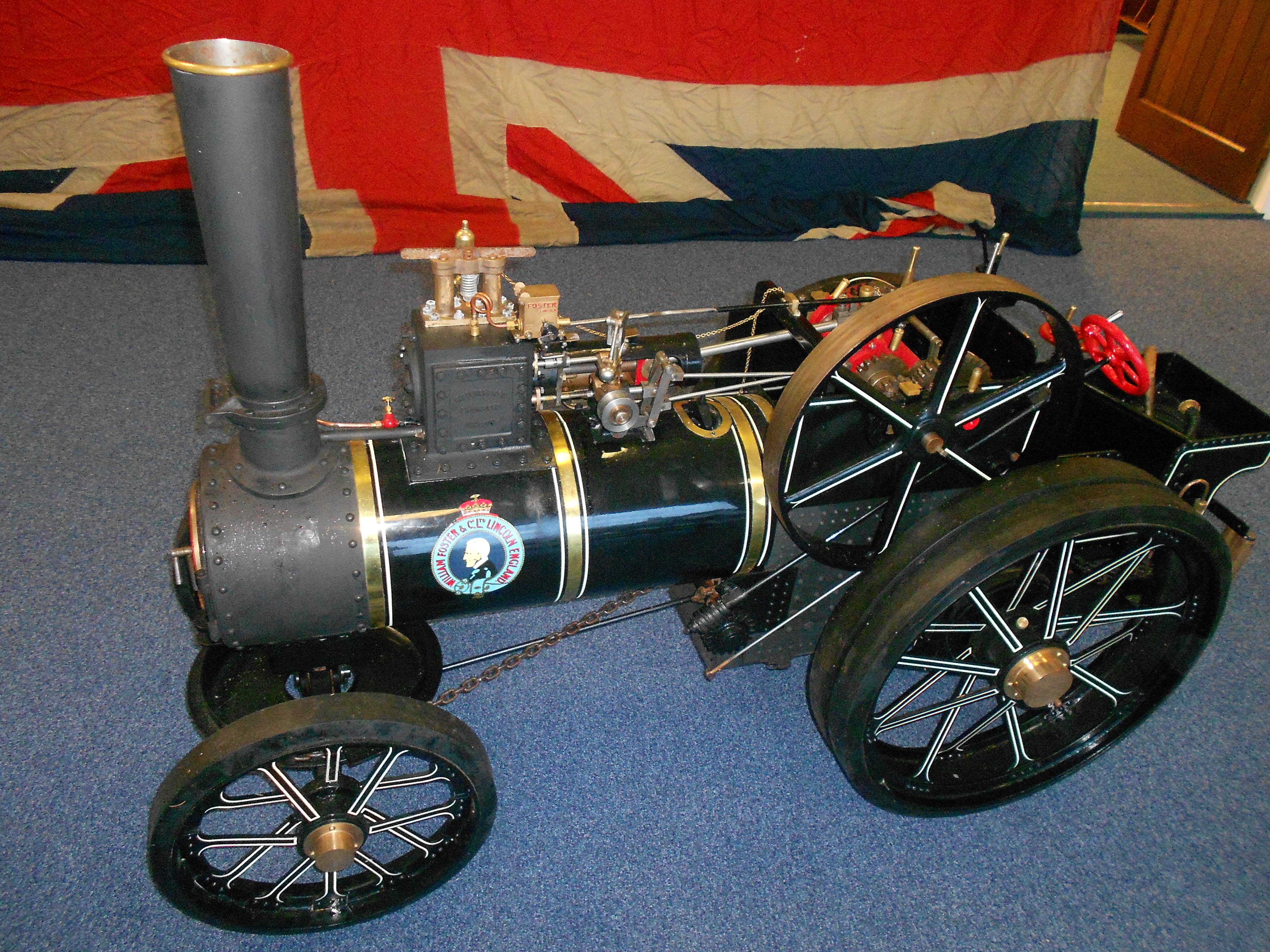 FOSTER 4 inch SCALE MODEL TRACTION ENGINE A well engineered 4 inch ...
