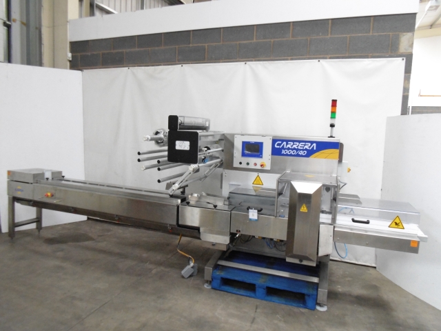 * 2014 Ilapak Carrera 1000 / 40 stainless steel right hand PLC ...