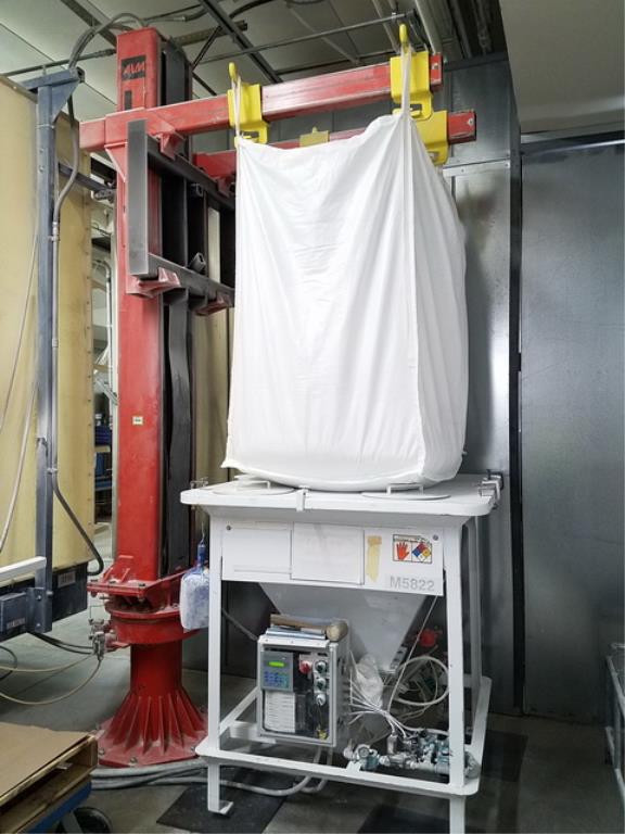 ALM Corp. BCPR Super Sack Unloading System, (2000), 3000 lbs capacity ...