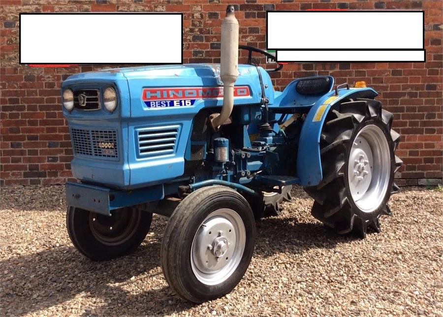 Hinomoto best E15 Hinomoto 2 cylinder 16Hp diesel engine High/Low Gears P.t.o 3 speed manual 3 po