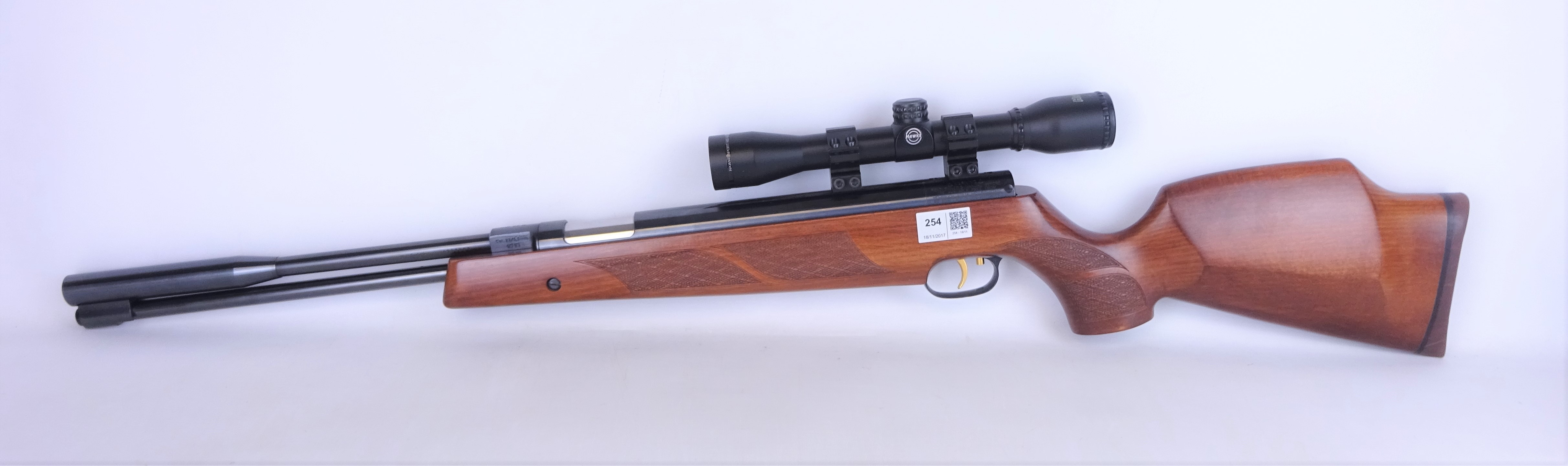 Weihrauch HW 97 .22 calibre air rifle with Hawke Sport HD 4x32 scope ...
