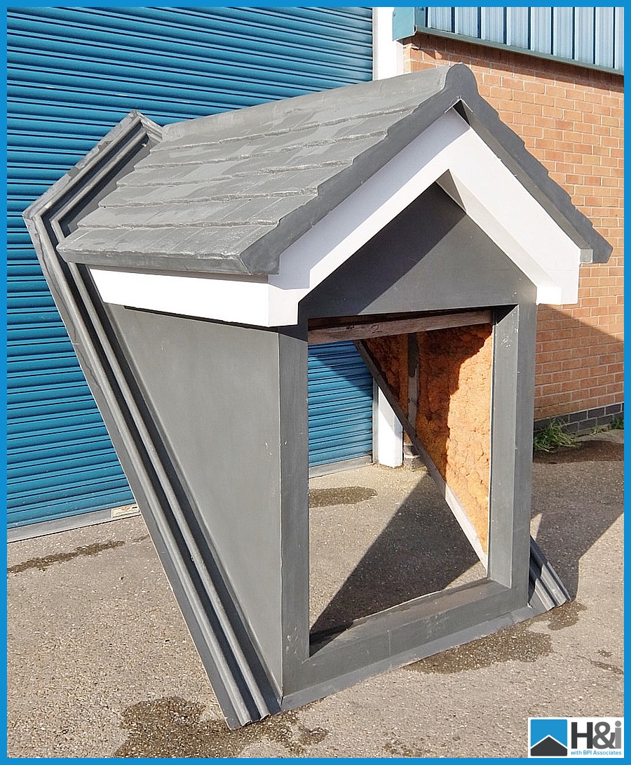 GRP Apex style Dormer window shell - Prefabricated Dormer window to ...