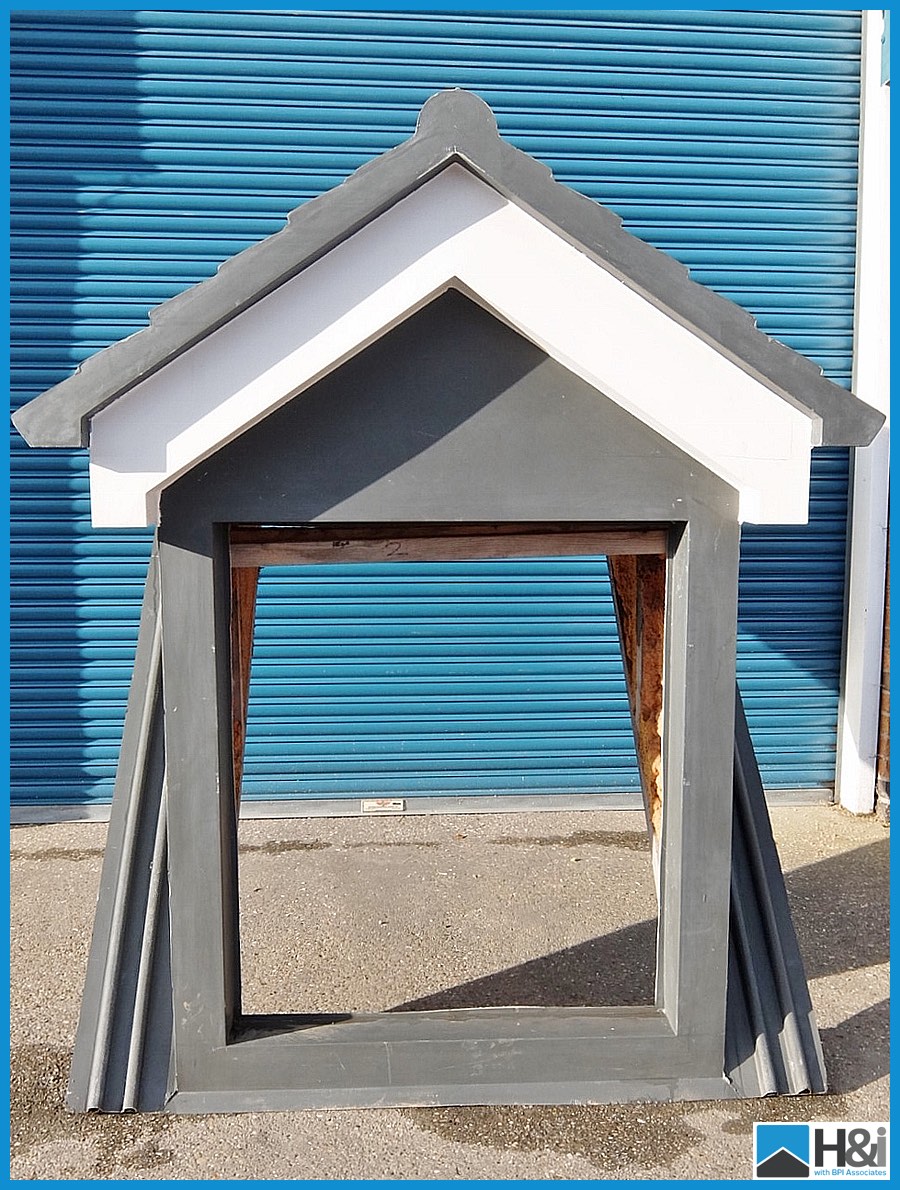 GRP Apex style Dormer window shell - Prefabricated Dormer window to ...