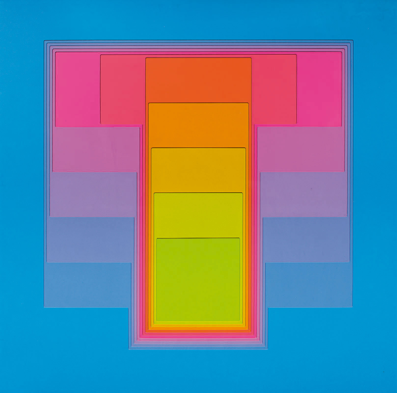 Karl Gerstner (*1930) Color Sound 25, Extra Version Nitrolack auf ...