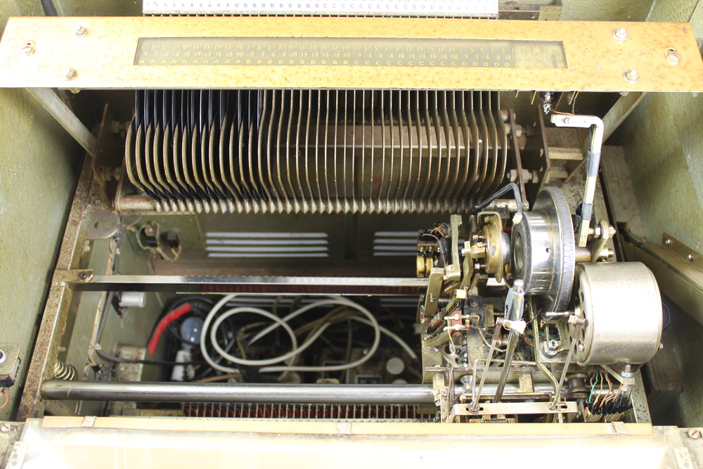 A 1960's Jupiter Electro-Kicker E80 Juke Box with chromium mounts ...