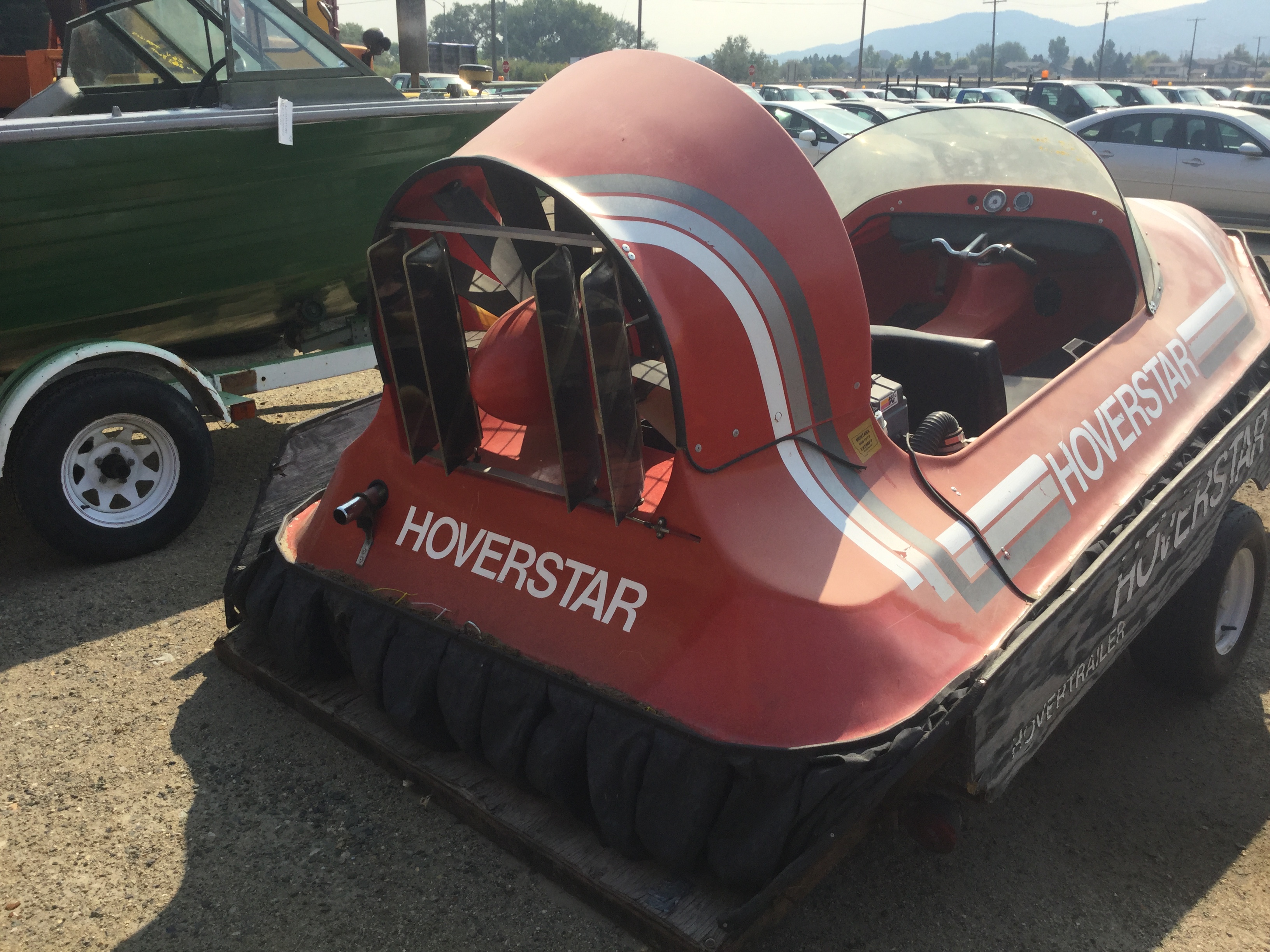 Year: 1989 Make: Hovercraft Model: Hoverstar Type: Boat Vin#: 00G787 bt ...