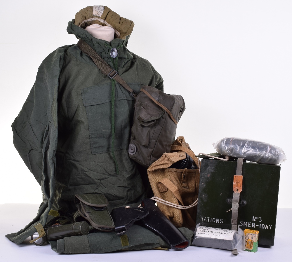 British Army Suit Protective N.B.C No1 MK.III, consisting of large size ...