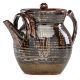 MICHAEL CARDEW (1901 - 1983)Fine stoneware teapot with sgraffito ...
