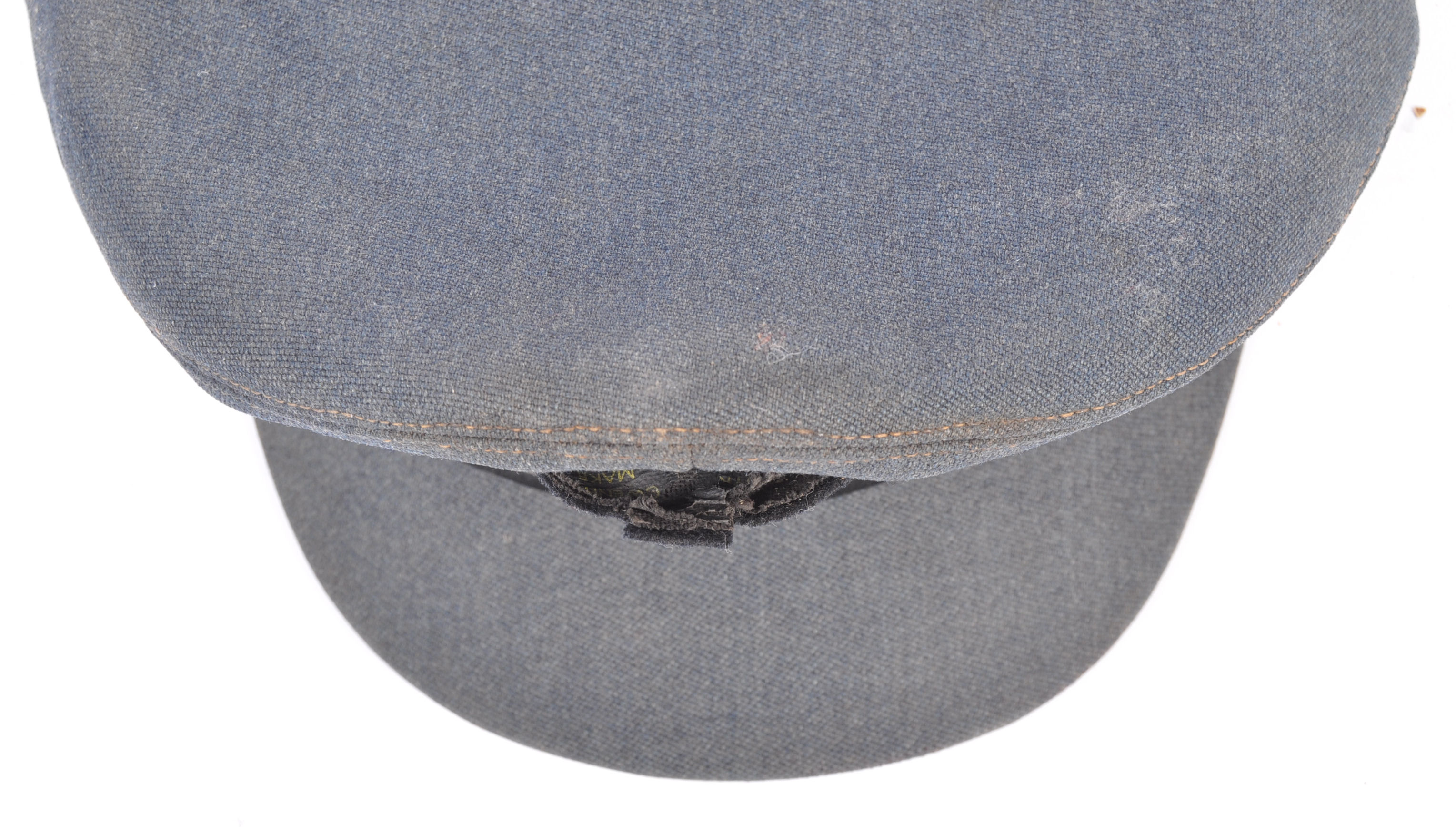 An original WWII Second World War Pilot Officer's uniform peaked cap ...