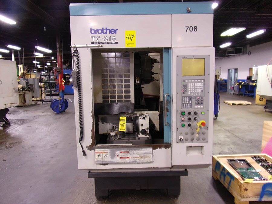 1999 BROTHER TC-31A CNC DRILLING & TAPPING CENTER; S/N 111623