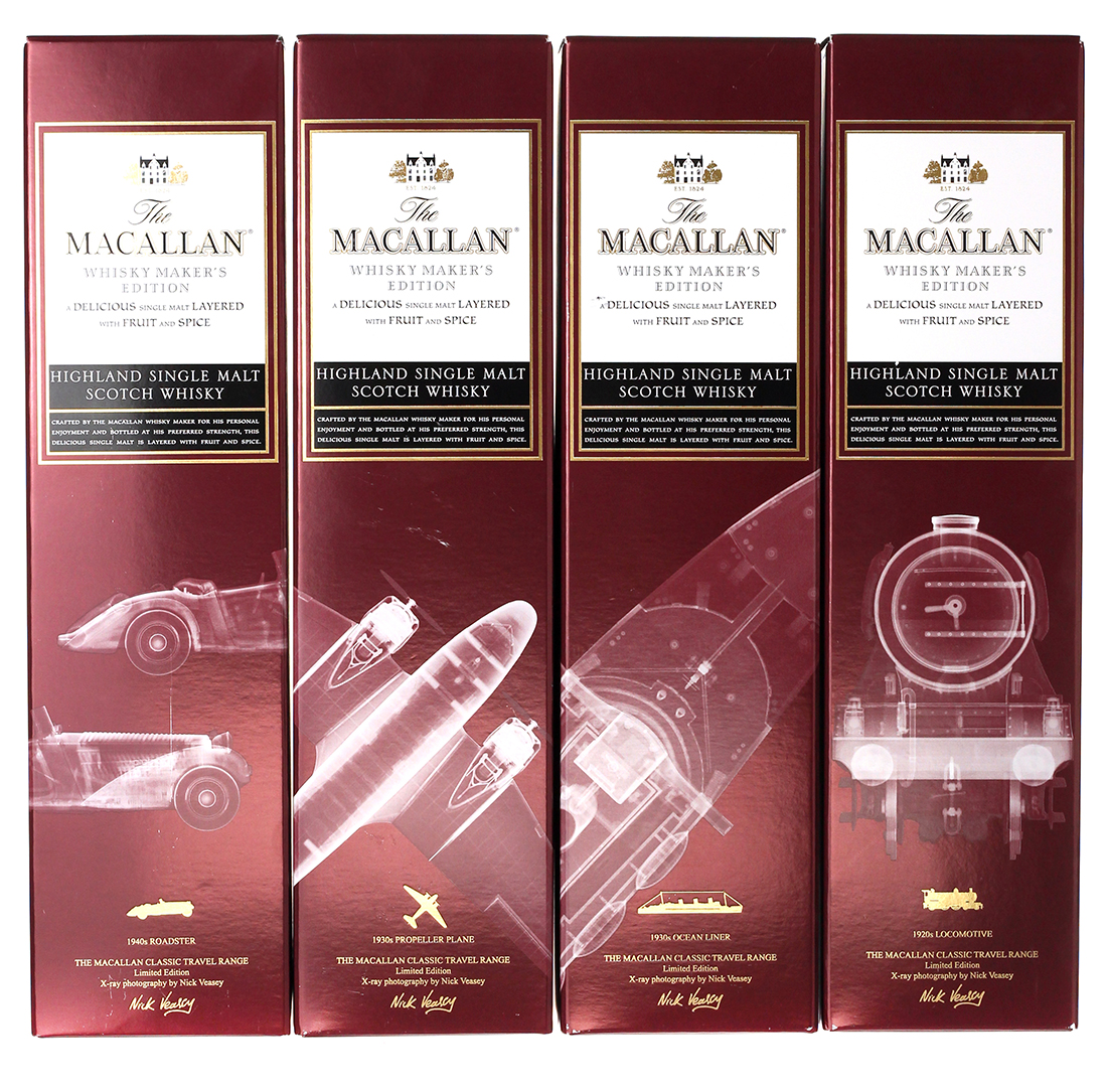 Macallan Whisky Maker's Edition Classic Travel Range The Macallan 1824 ...