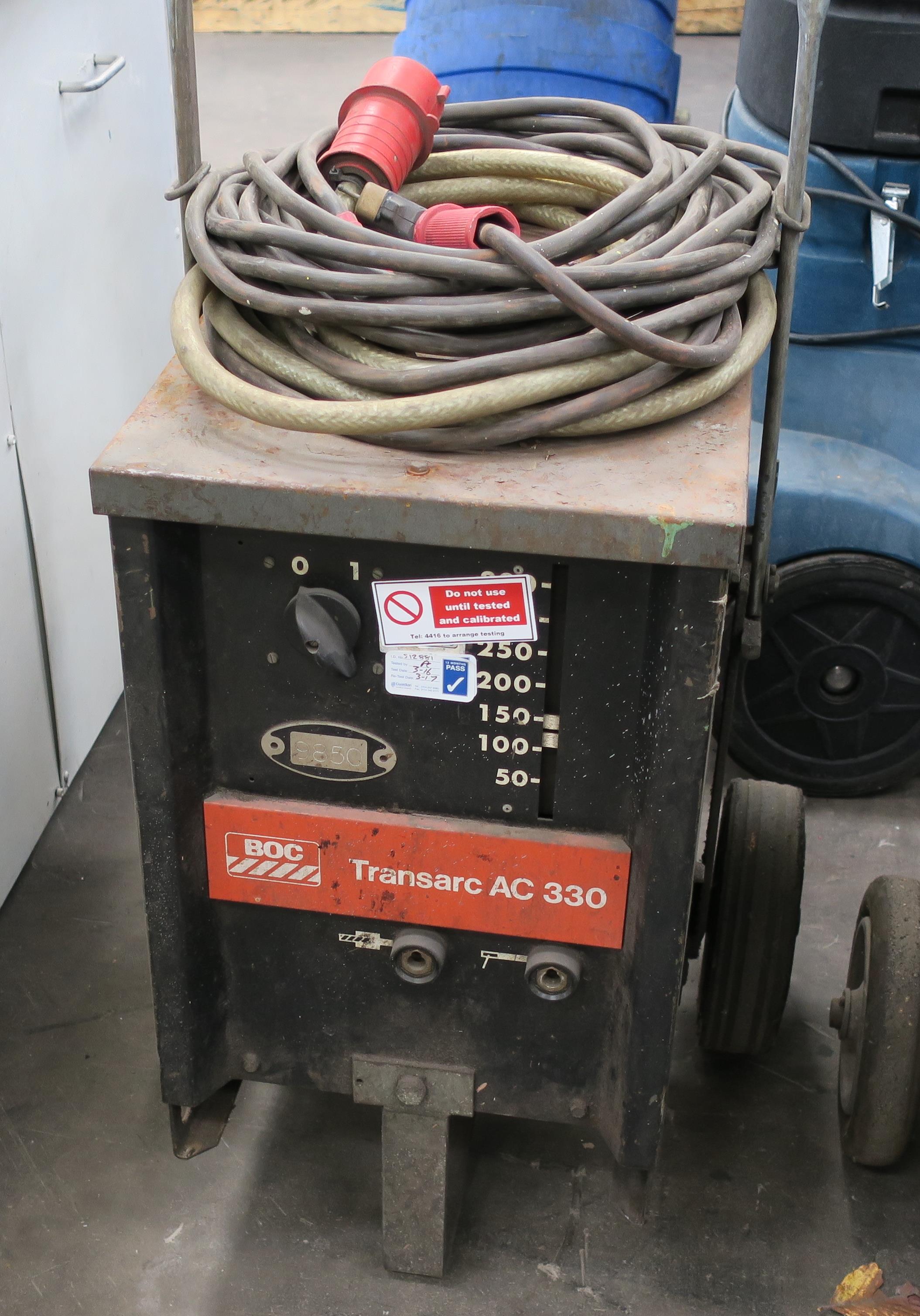 * BOC Transarc AC330 arc welder