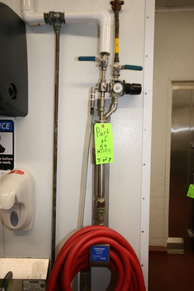 (2) ECOLAB S/S Foaming Stations, M/N Commander 4411, with Hose & Foam ...