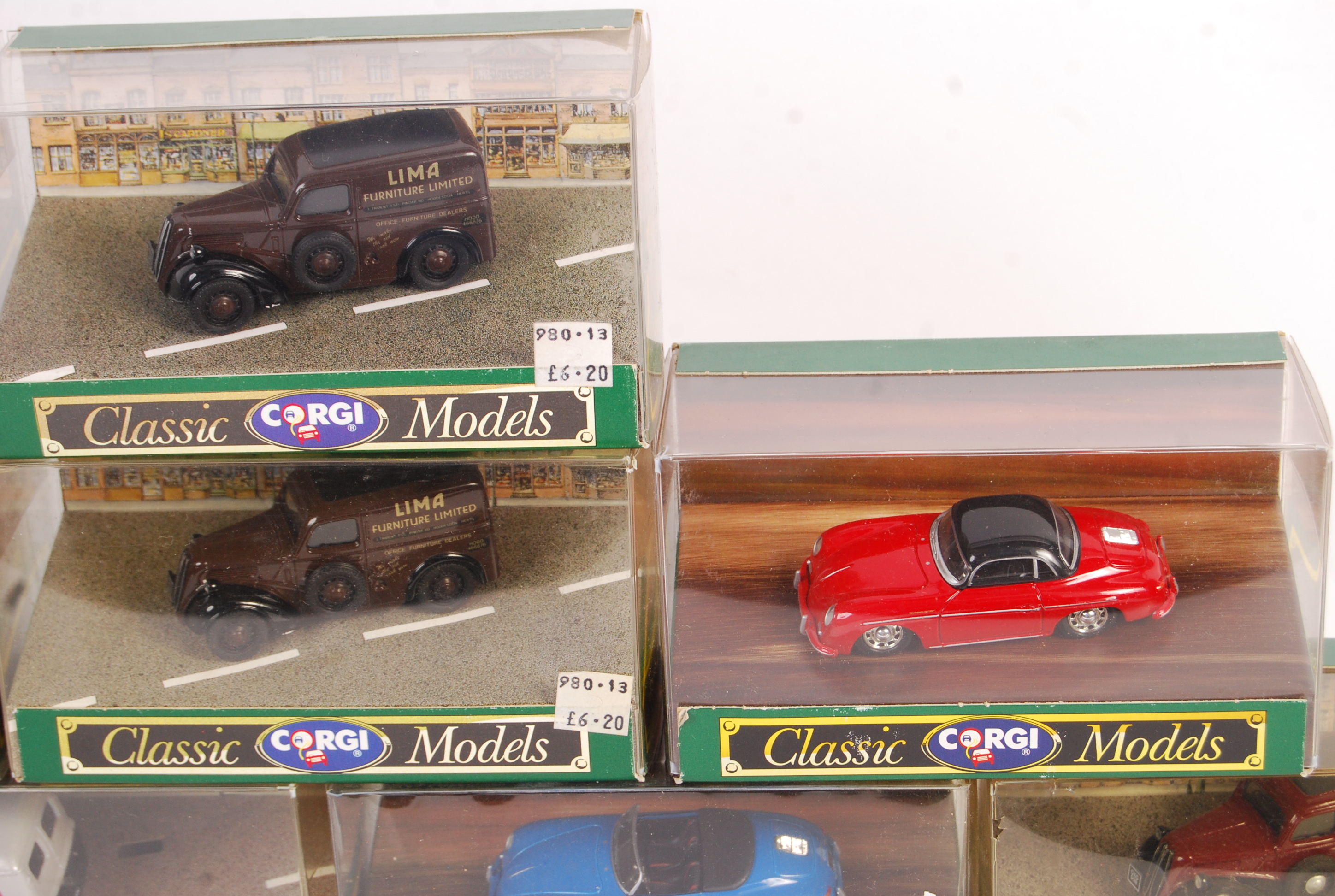 A collection of 13x Corgi Toys made Classic Models diecast comprising ...
