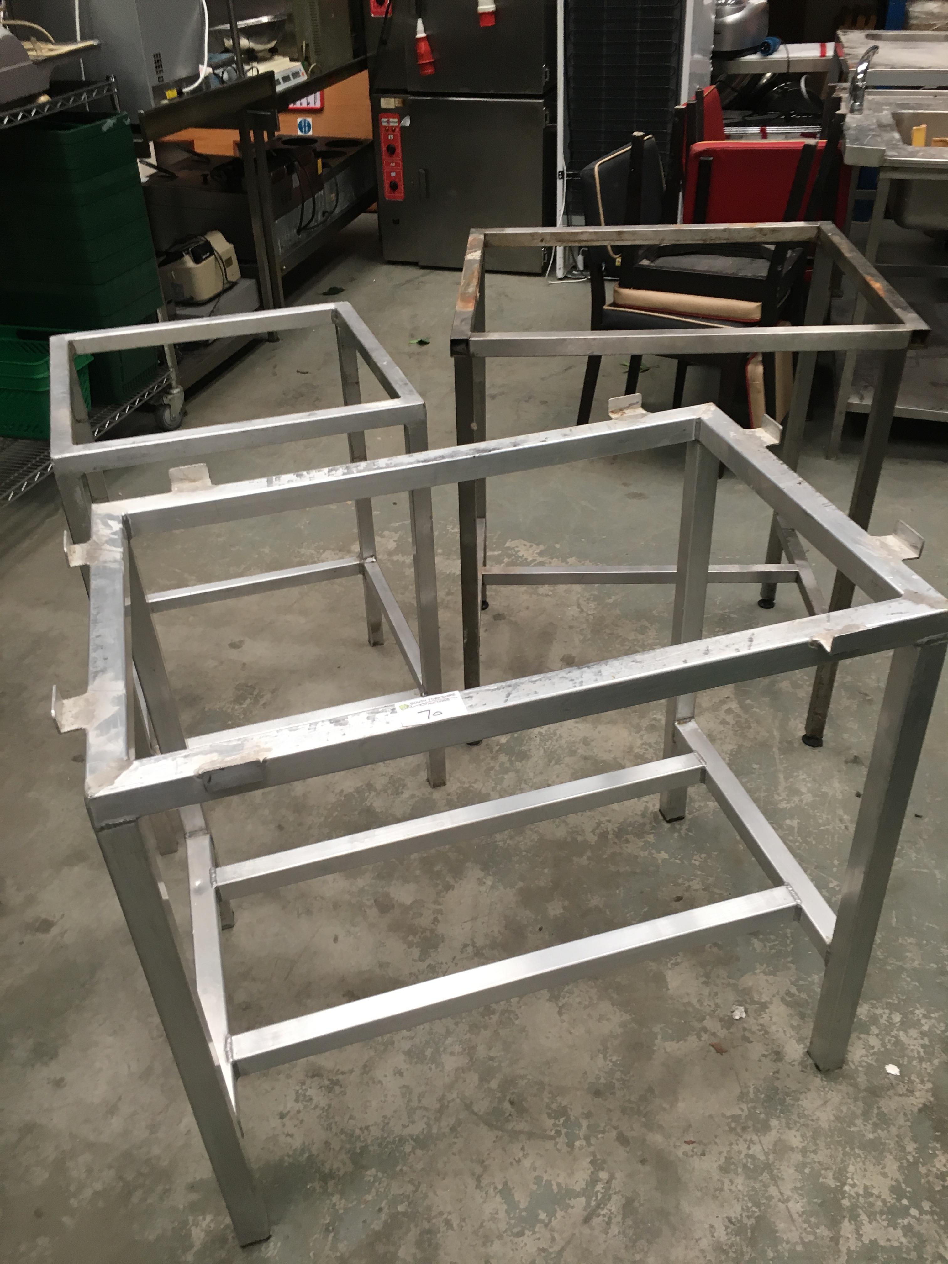 3 x Table Frames No Tops...