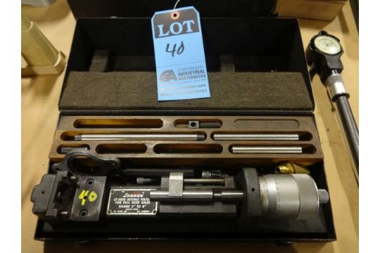 SUNNEN CF-1000 DIAL BORE GAGE SETTING FIXTURE