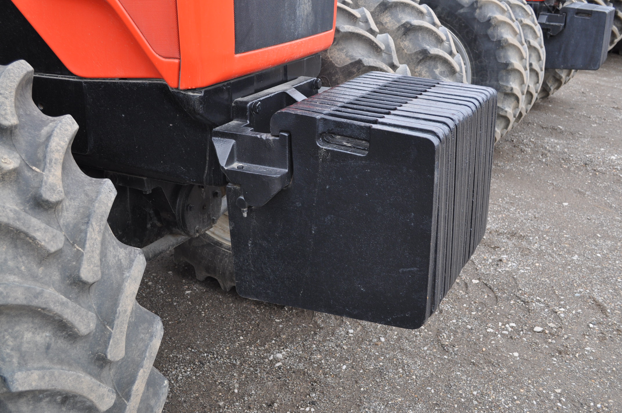 Agco Allis 9695 MFWD tractor, 480/80 R 42 rear duals, 380/85 R 34 front ...