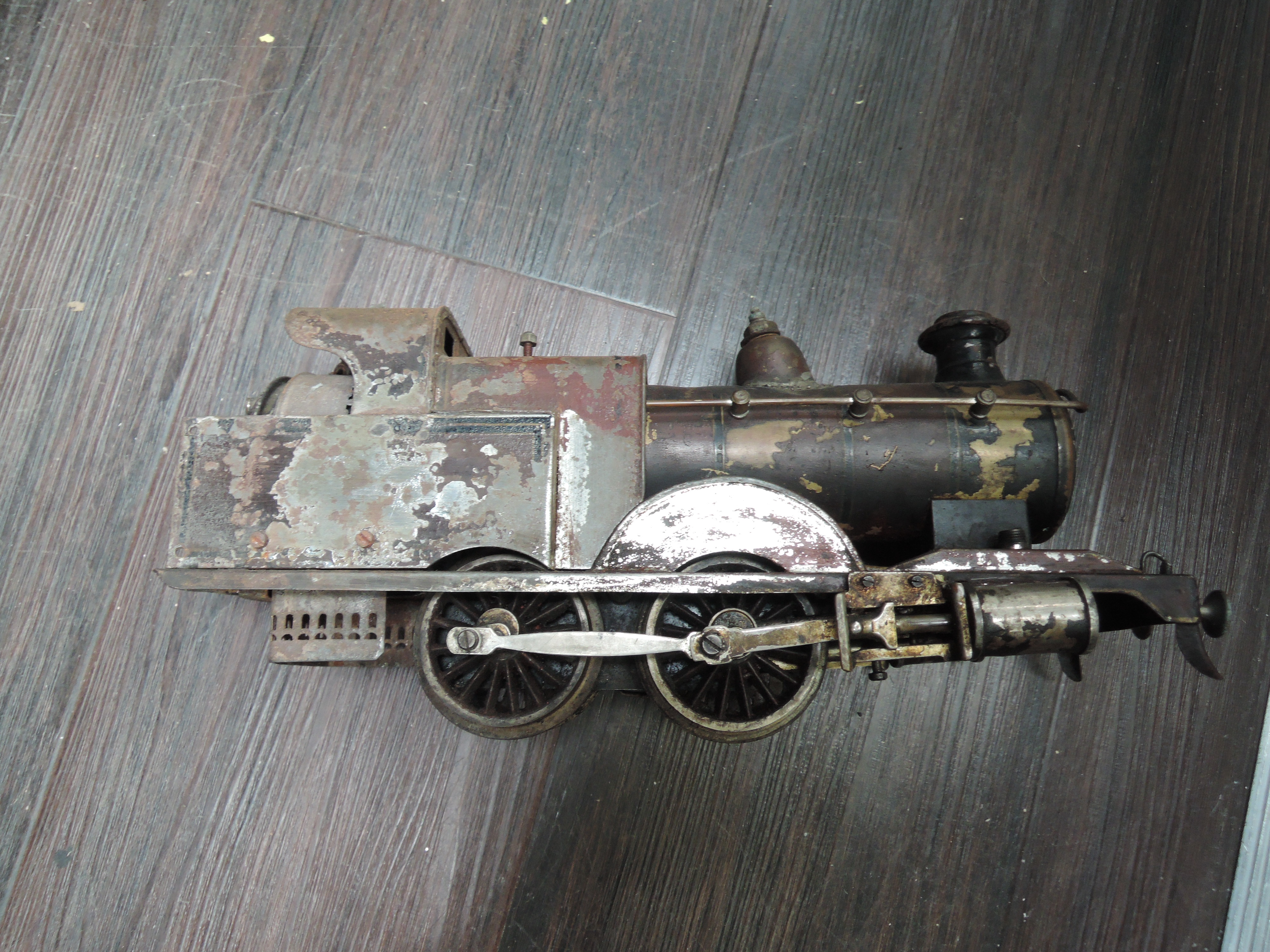 A Pre-War Marklin gauge 1 live steam Midland Railway 0-4-0 Locomotive ...