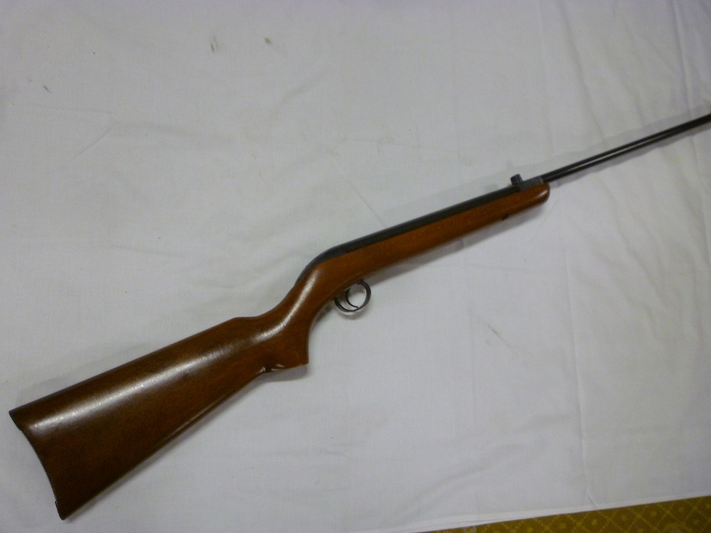 A 1950's BSA .177 Cadet Major break-barrel air rifle No. CC12483
