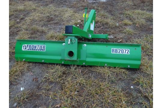 Frontier RB2072 Rear Blade, 2014 #112329, 72", 3pt, Manual Pin Adj ...