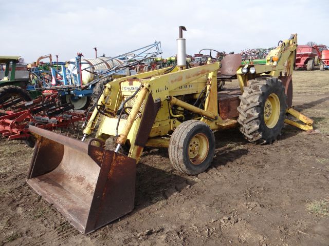 Ford 4500 Backhoe, 1974 Showing 2197 hrs, OS, 3.3L Diesel, 78" Front ...
