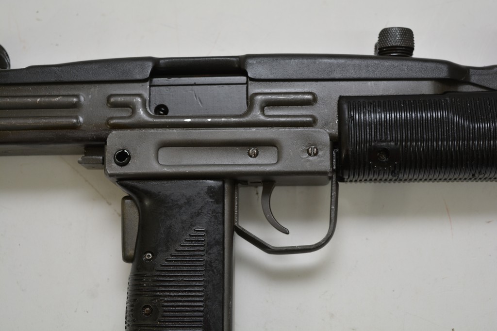 A deactivated UZI SMG with folding stock made by Israeli Military ...