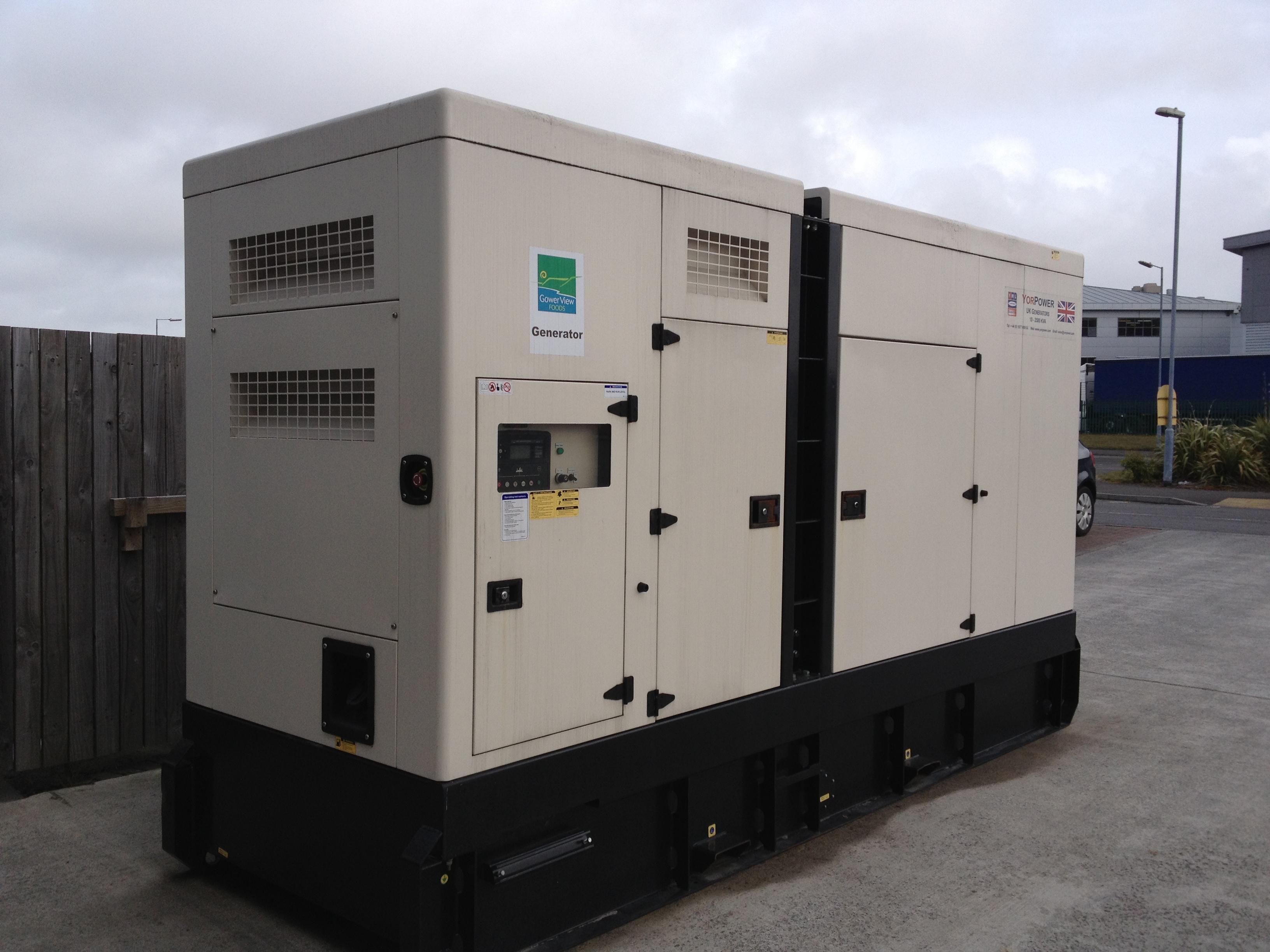 Generator, 350 KVA The generator has done 336hrs and is a Perkins ...