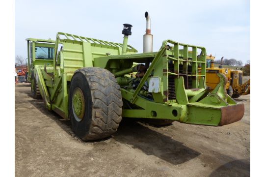 1989 Terex TS-14B scraper, twin engine push/pull, TS14B-313, s/n ...