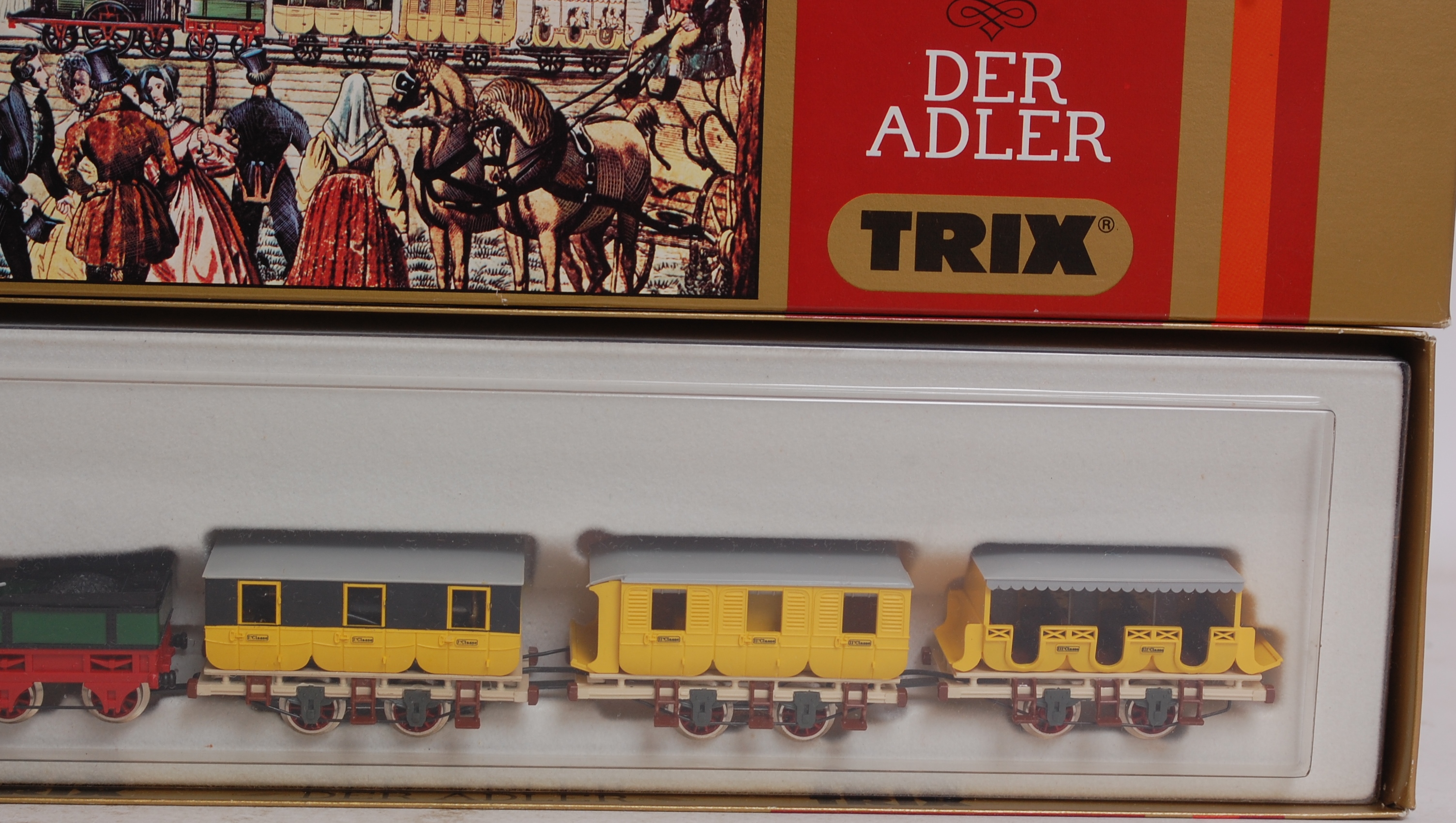 TRIX; An original vintage Trix Der Adler 52120000 boxed railway HO ...