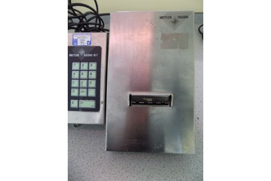 Mettler Toledo ID7 electronic weighing scale, s/n 2388206, with Mettler ...