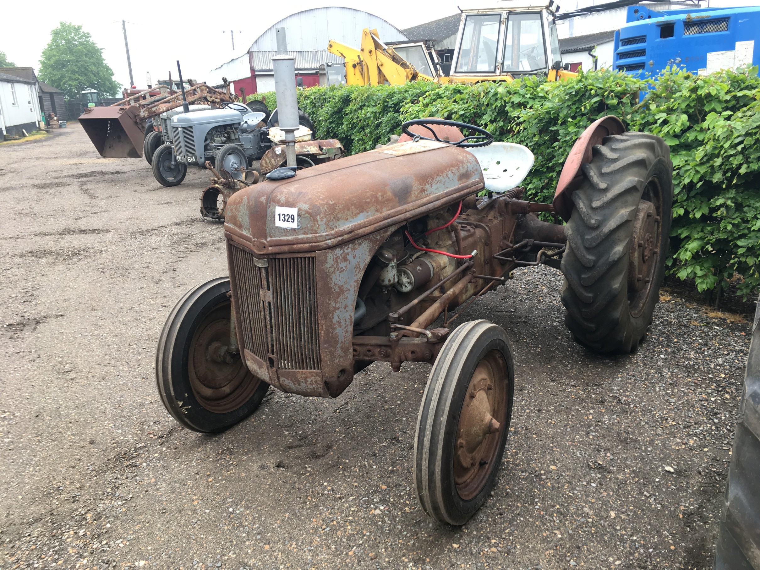 Ford 9N 2WD tractor. Serial number 9N283066. Year to follow. 12.4/11-28 ...