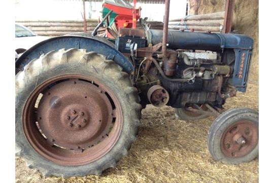FORDSON E27N 4cylinder diesel TRACTOR Fitted with a Perkins P4 diesel ...