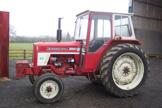 1973 INTERNATIONAL 674 diesel TRACTOR Reg. No. NCT 775M Serial No ...