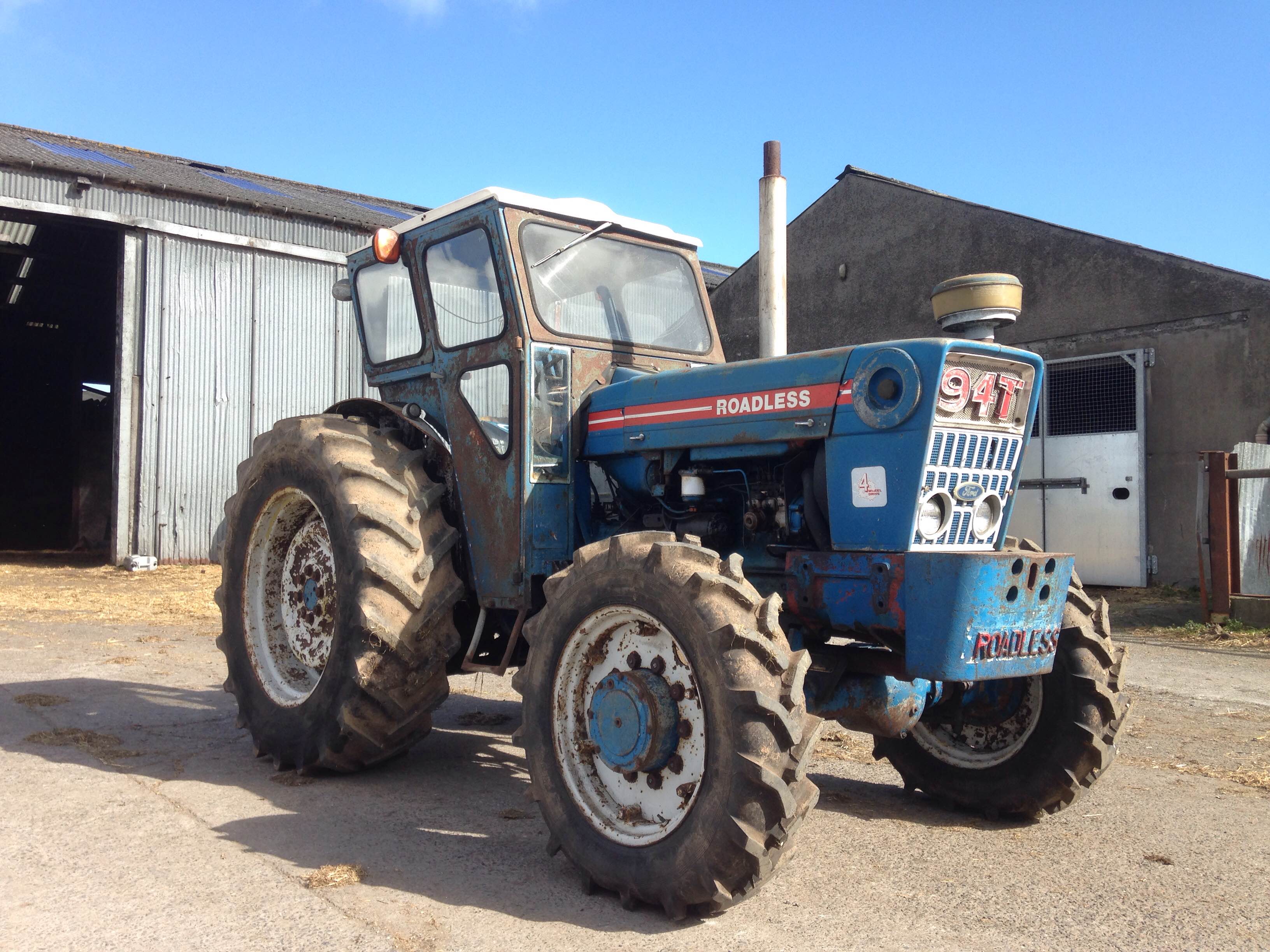 ROADLESS 94T diesel TRACTOR Reported to be in good condition having ...