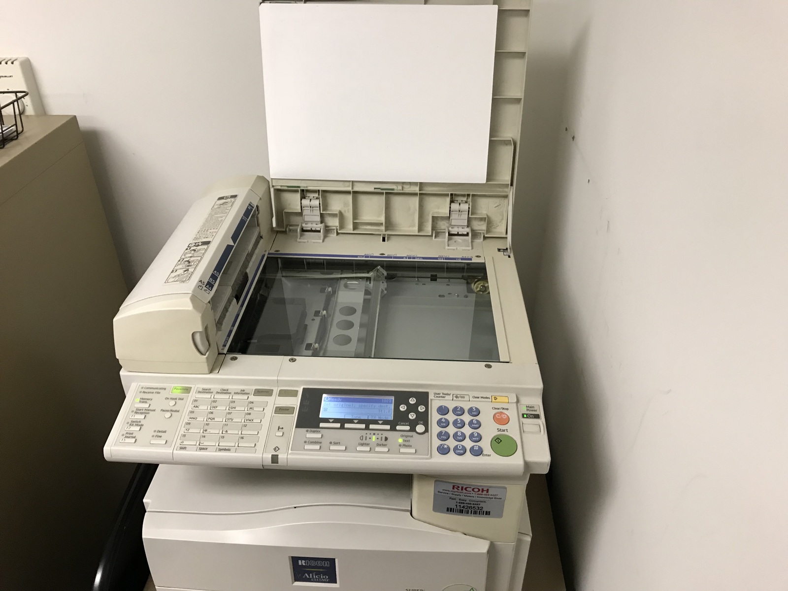 Ricoh Aficio 1515MF All in One Printer with Copying, Scanning and ...