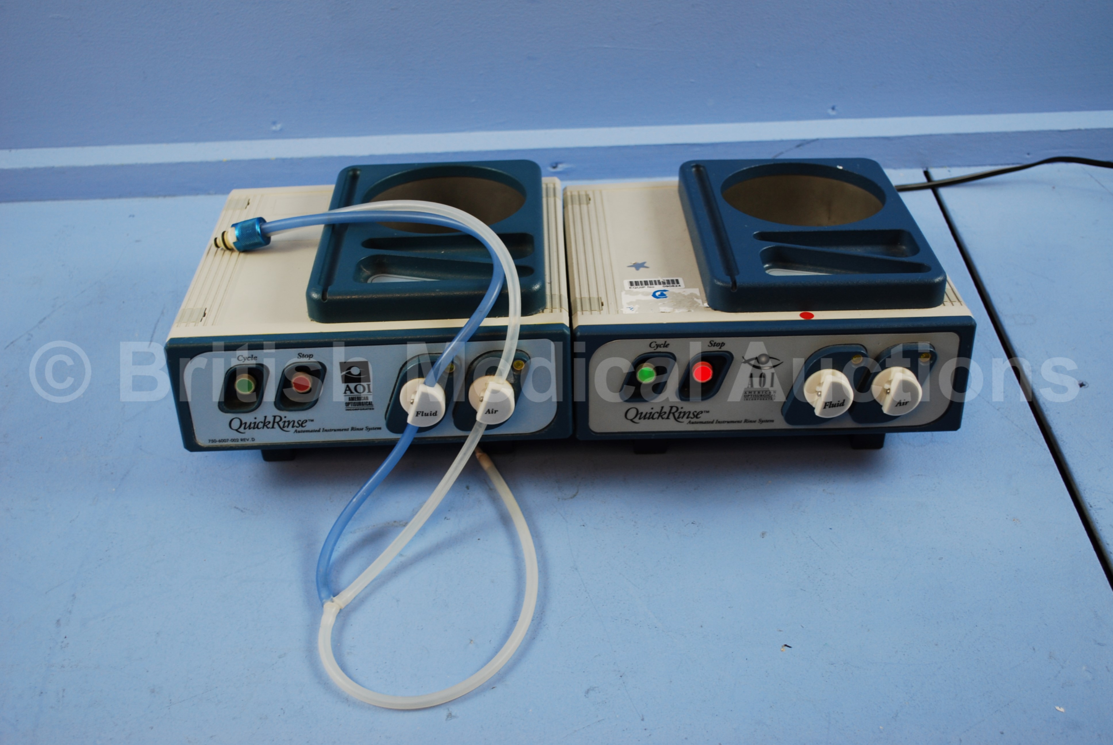 2 x AOI Quick Rinse Automated Instrument Rinse System (Both Power Up) (LC)