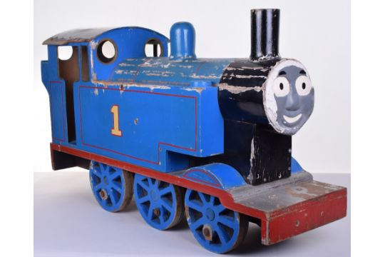 An original Thomas the Tank Engine studio model, circa 1983, the large ...