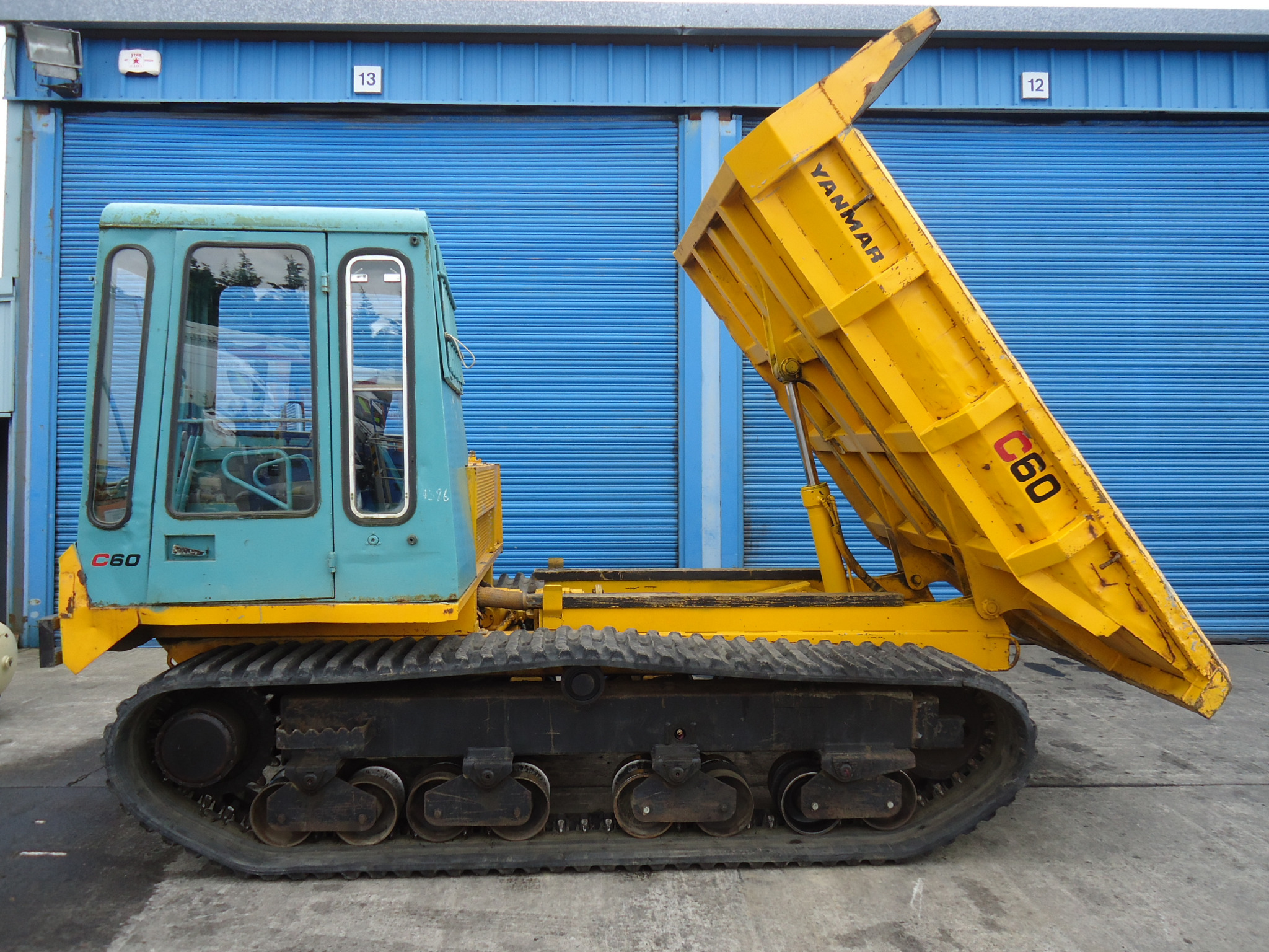 1997 Yanmar C60R Turbo Tracked Dumper. Drives and Runs. Located in Naas ...