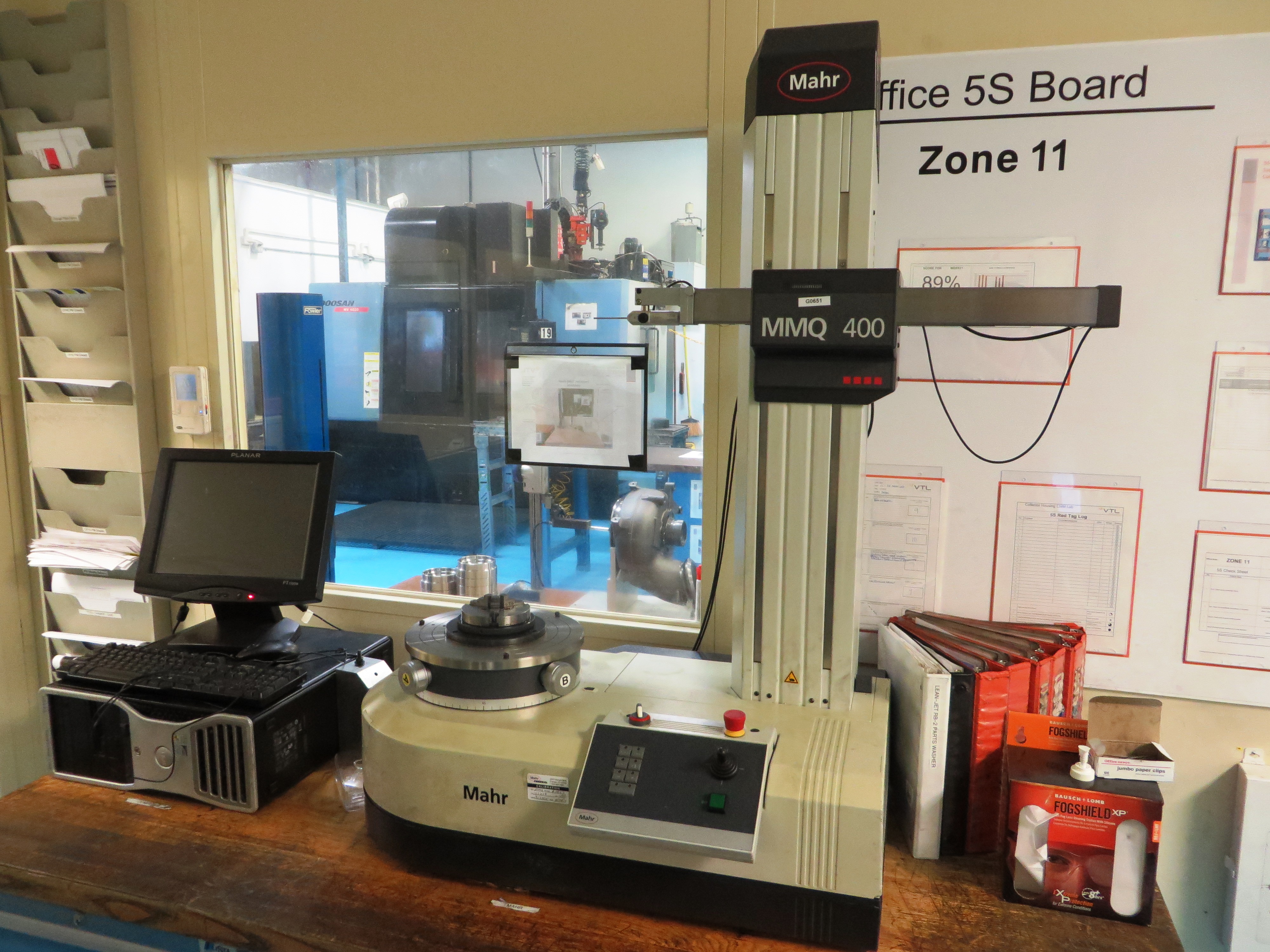 Mahr Marform Model MMQ 400 Universal Form Measuring Machine with Mahr ...