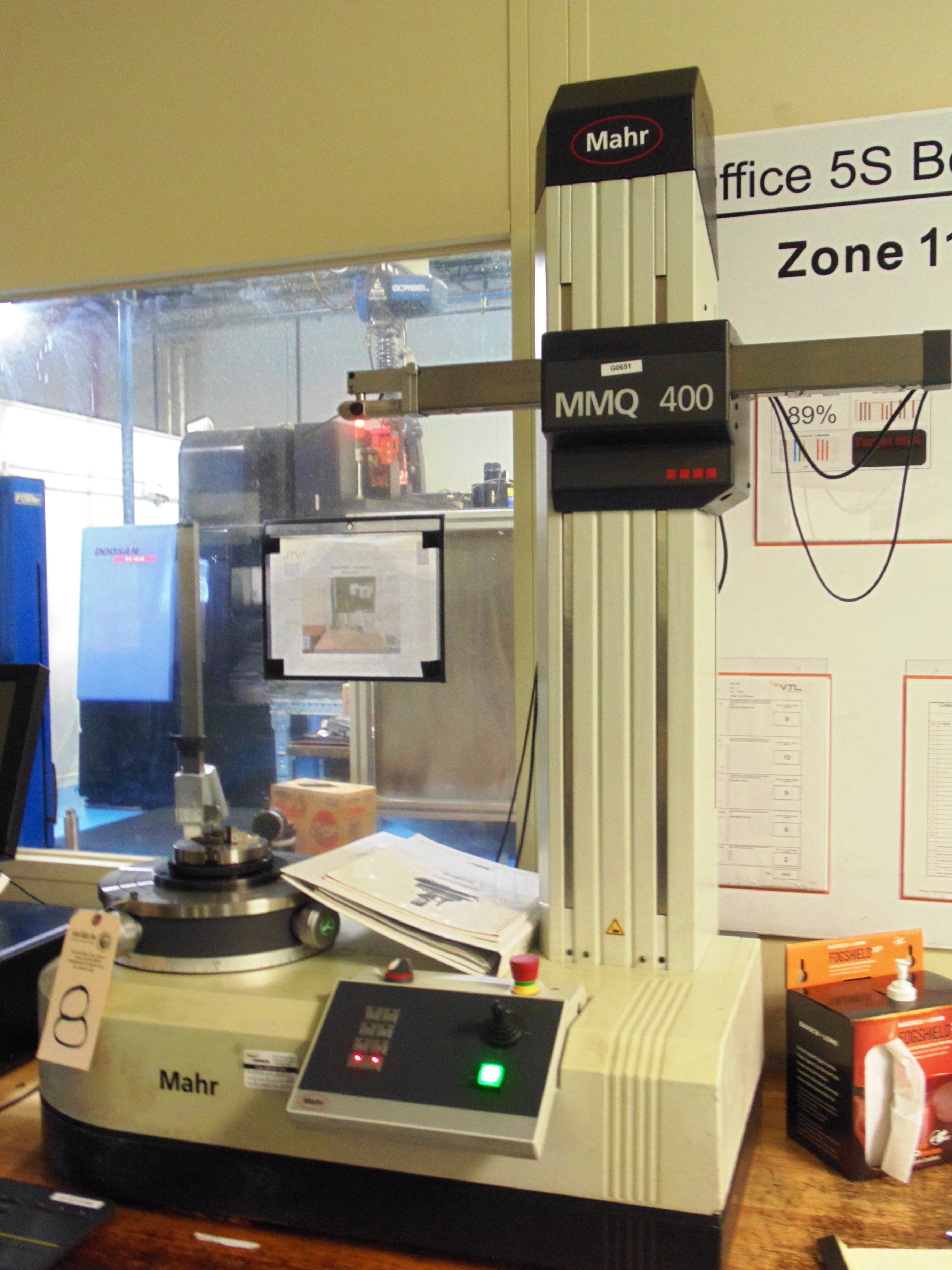 Mahr Marform Model MMQ 400 Universal Form Measuring Machine with Mahr ...