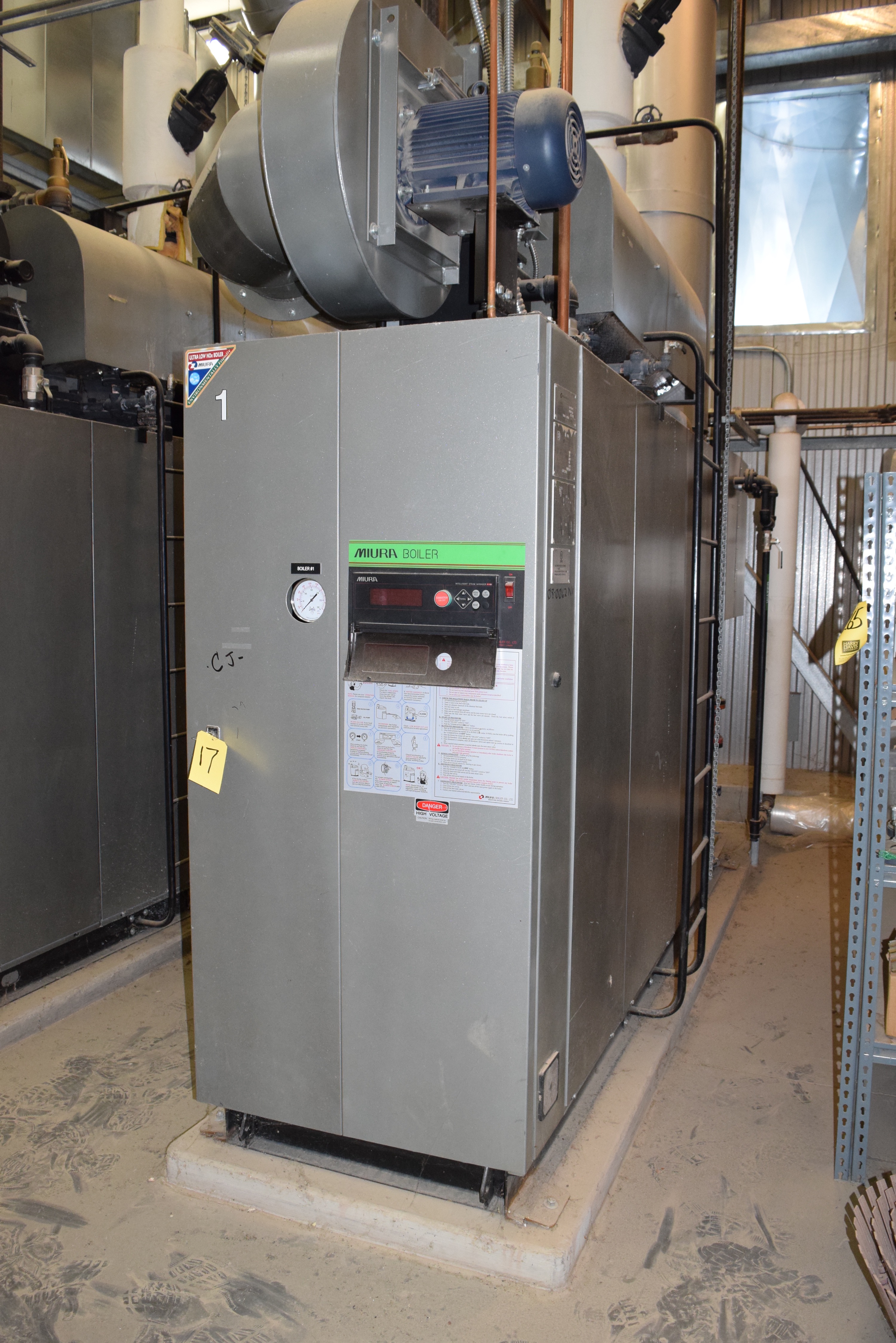 Miura 150 HP Boiler, Model: LX-150-05, SN: 475472142