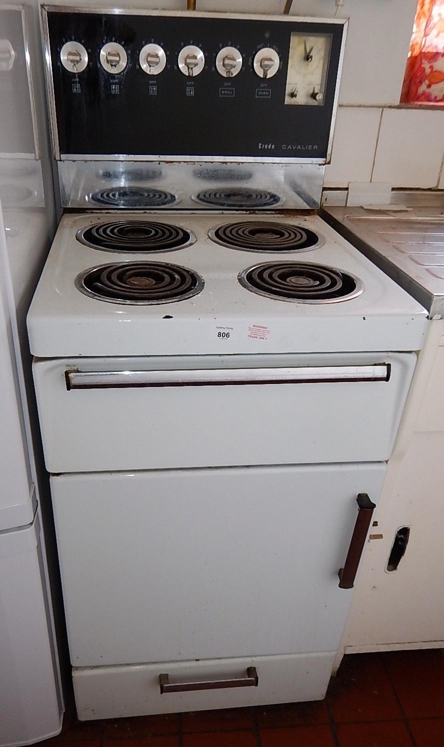 A Creda Cavalier electric cooker.