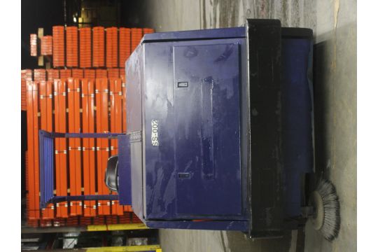 AMERICAN LINCOLN 7765 INDUSTRIAL PROPANE FLOOR SWEEPER/SCRUBBER MODEL ...