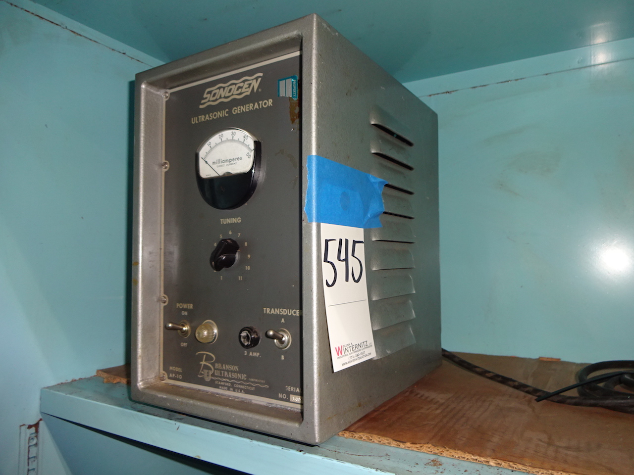 Branson Ultrasonic Sonogen Ultrasonic Generator